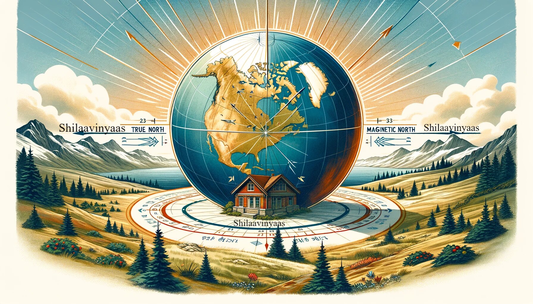 True North vs. Magnetic North: Mastering Vastu Alignments for ...